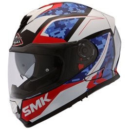 Buy stylish SMK Twister Zest Gloss Helmets | SMK Helmets India